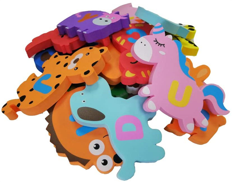 Baby Bath Toys Colorful Animal EVA Foam Eco-friendly - Huizhou City ...